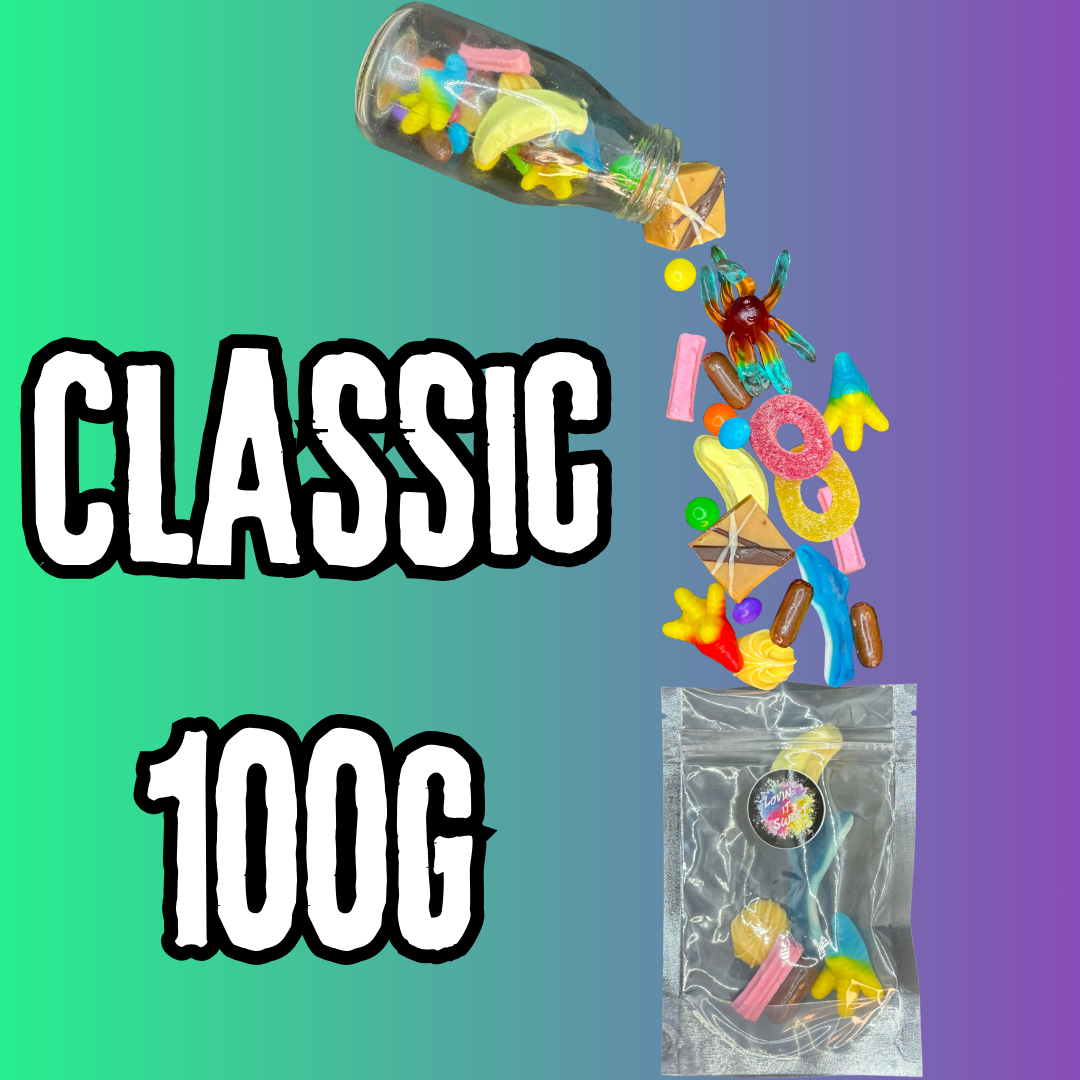 Classic 100g Bags – Lovin It Sweet